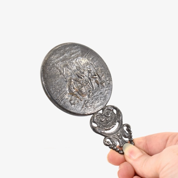 Vintage Hans Jensen | Accessories | Hans Jensen Silver Plate Repousse ...